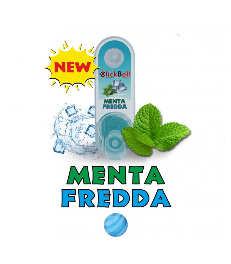 CLICKBALL MENTA FREDDA AROMATIZZATORI PER SIGARETTE RICARICA DA 5 BLISTER